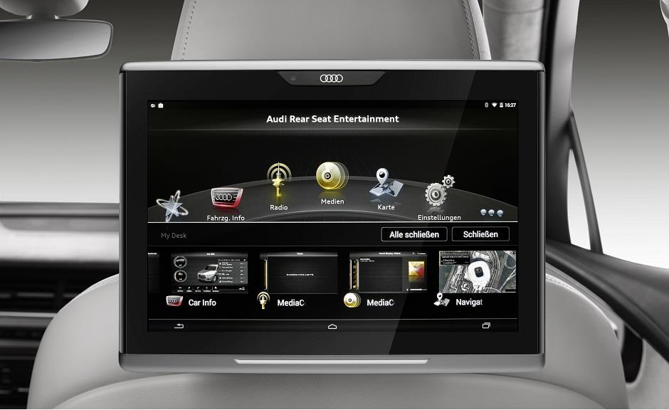 Audi introduz nova central multimídia e até tablet próprio