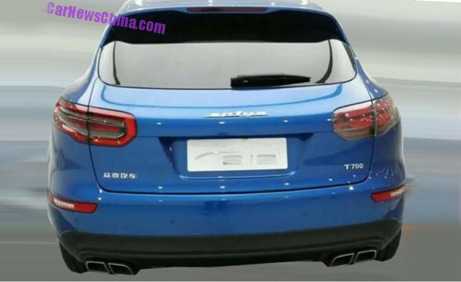 O Macan chinês tem nome: Zotye T700