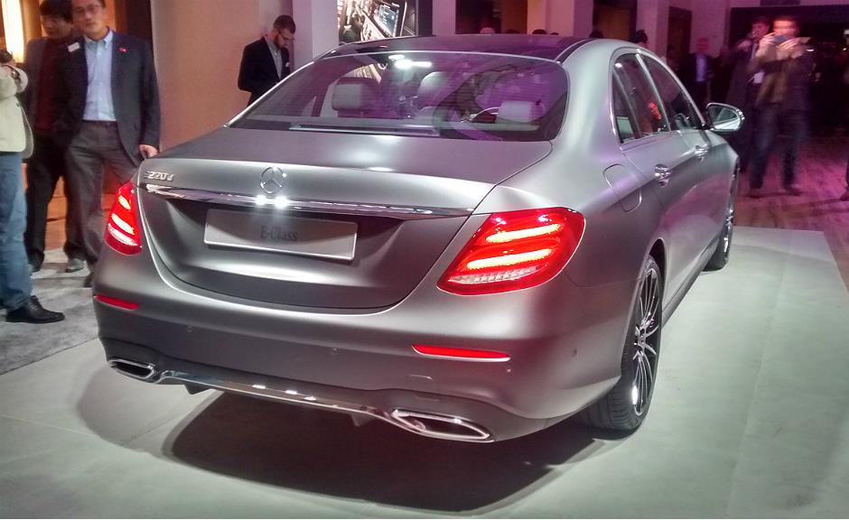 Novo Classe E é revelado em Detroit