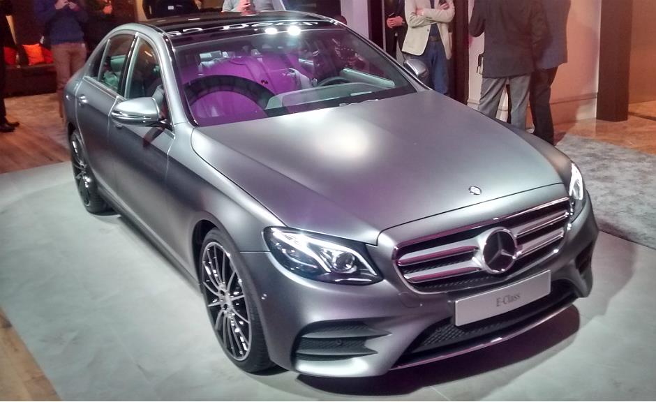 Novo Classe E é revelado em Detroit