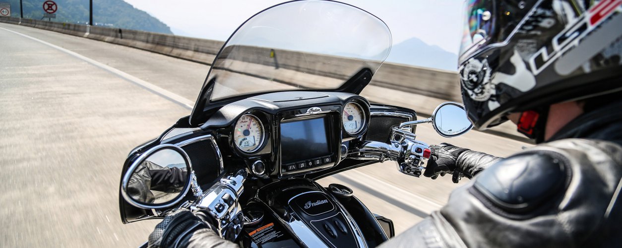 Ride Command é tablet que inclui a moto