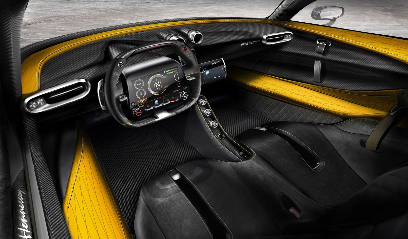 Hennessey revela interior do Venom F5