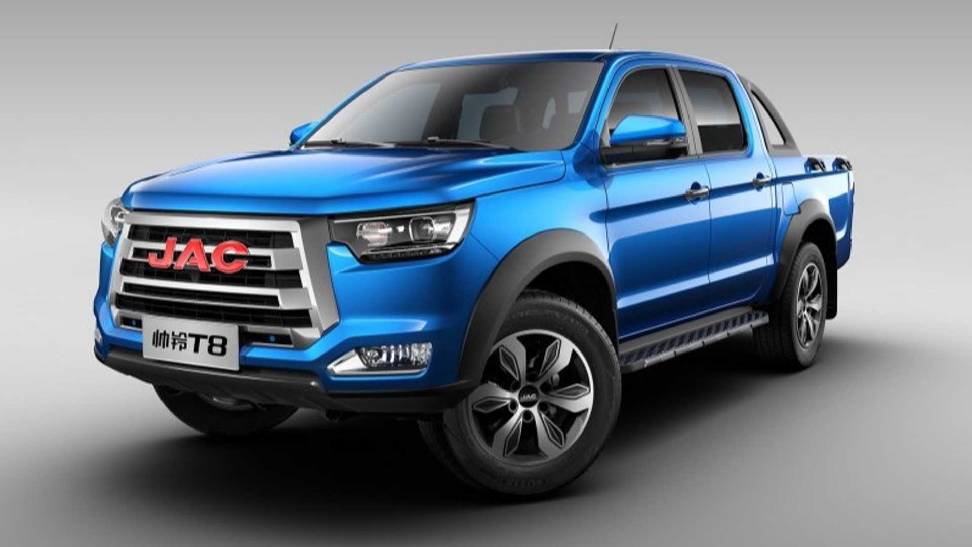 Picape da JAC passa por facelift antes do Brasil