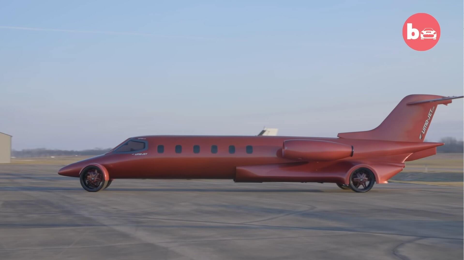 Bizarro: avião é transformado em limousine. Gostou?