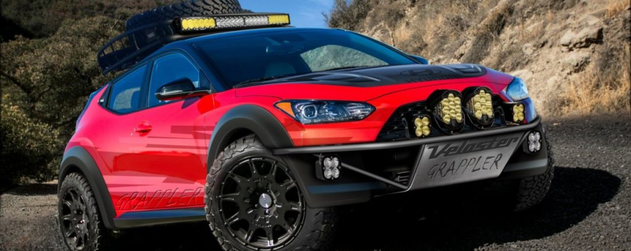 Hyundai prepara Veloster de rally para o Sema Show
