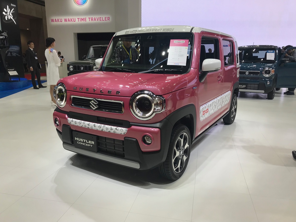 Key car Suzuki Hustler Concept é pura simpatia no Salão de Tóquio