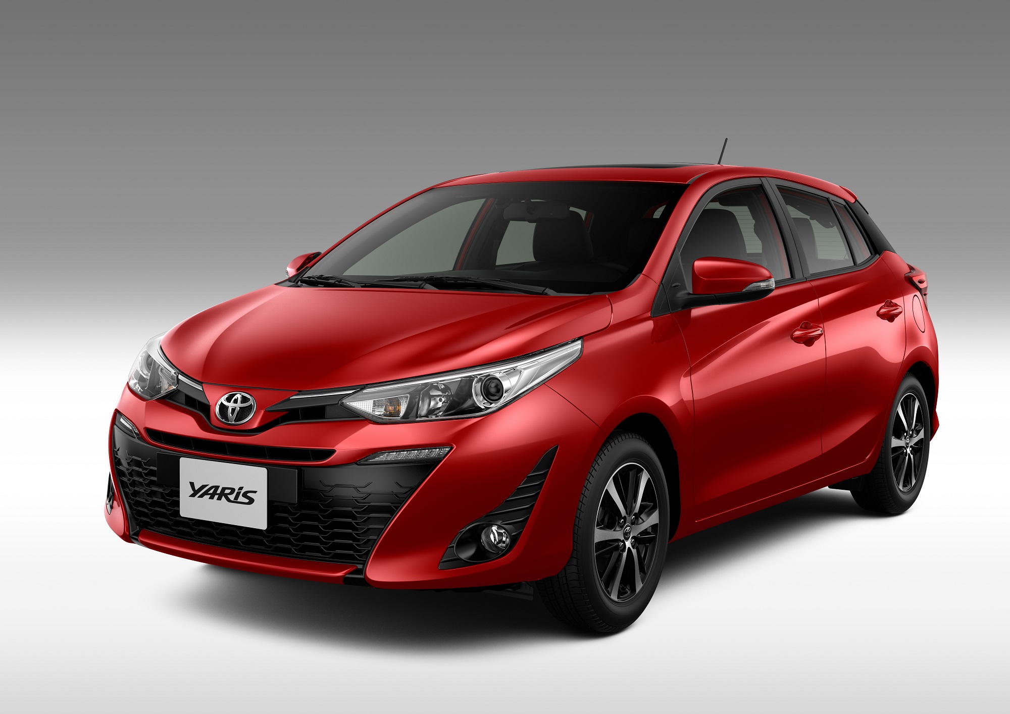 Toyota muda linha 2020 do Yaris