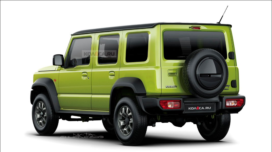 Suzuki Jimny 4 portas pode se tornar realidade