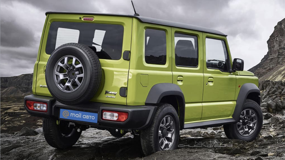Suzuki Jimny quatro portas já está a caminho