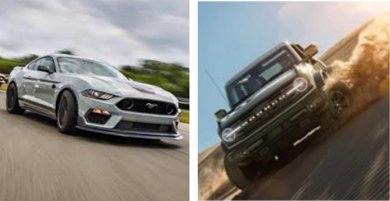 Ford confirma Bronco e Mustang Mach 1 para 2021