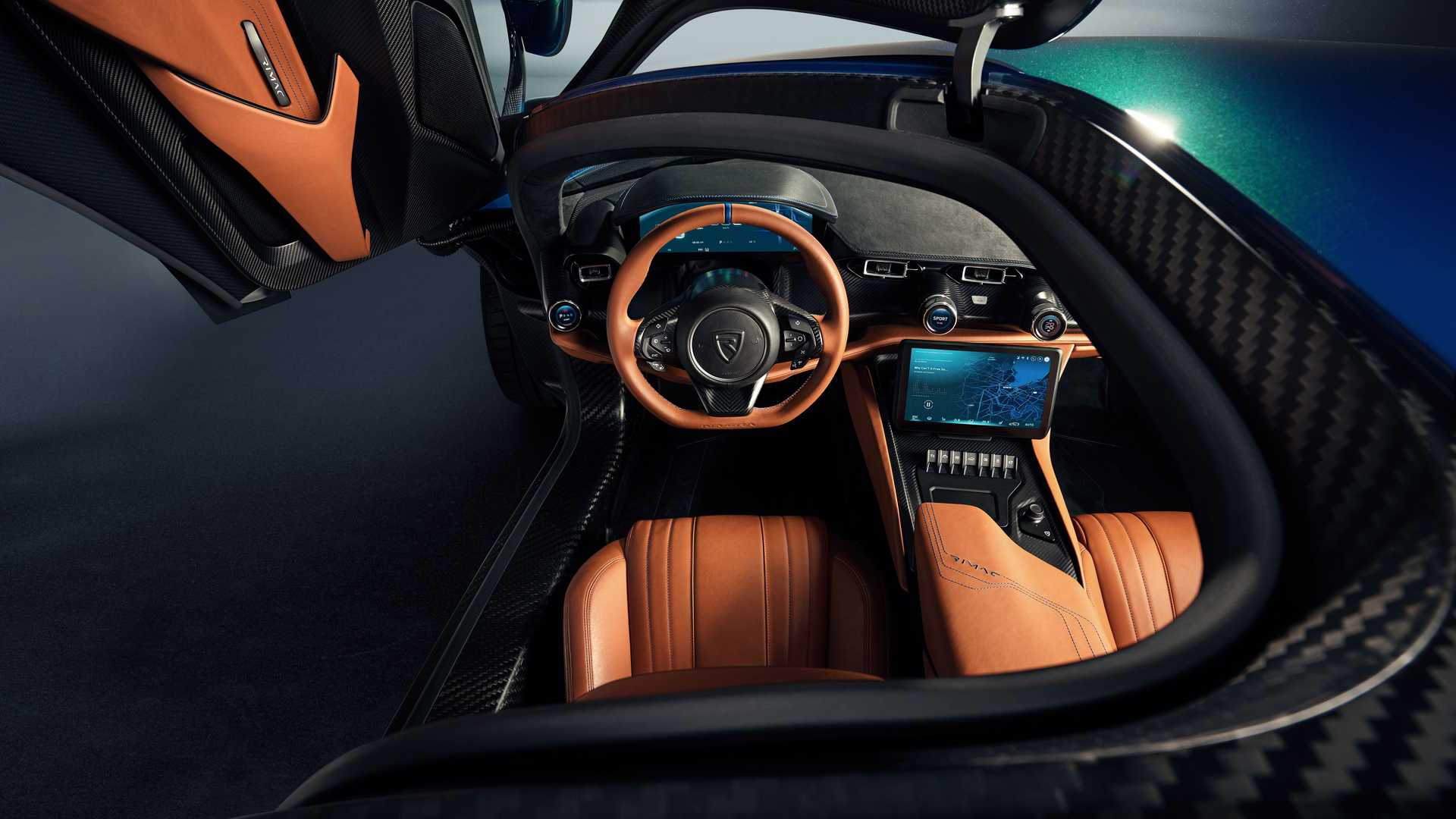 Rimac Nevera é elétrico e tem 1.914 cv de potência