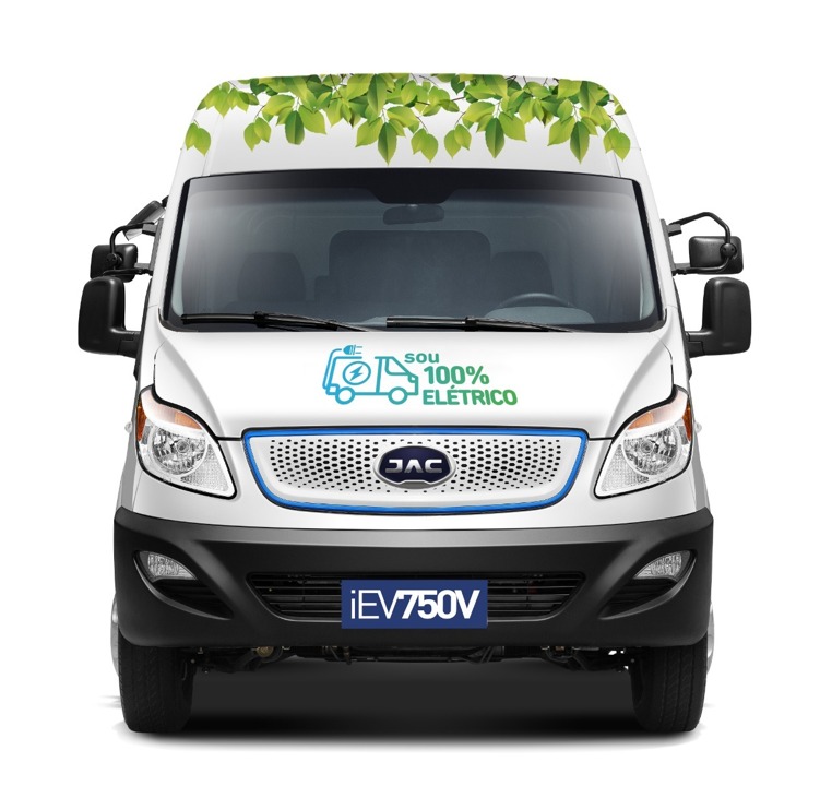 JAC lança van elétrica no Brasil