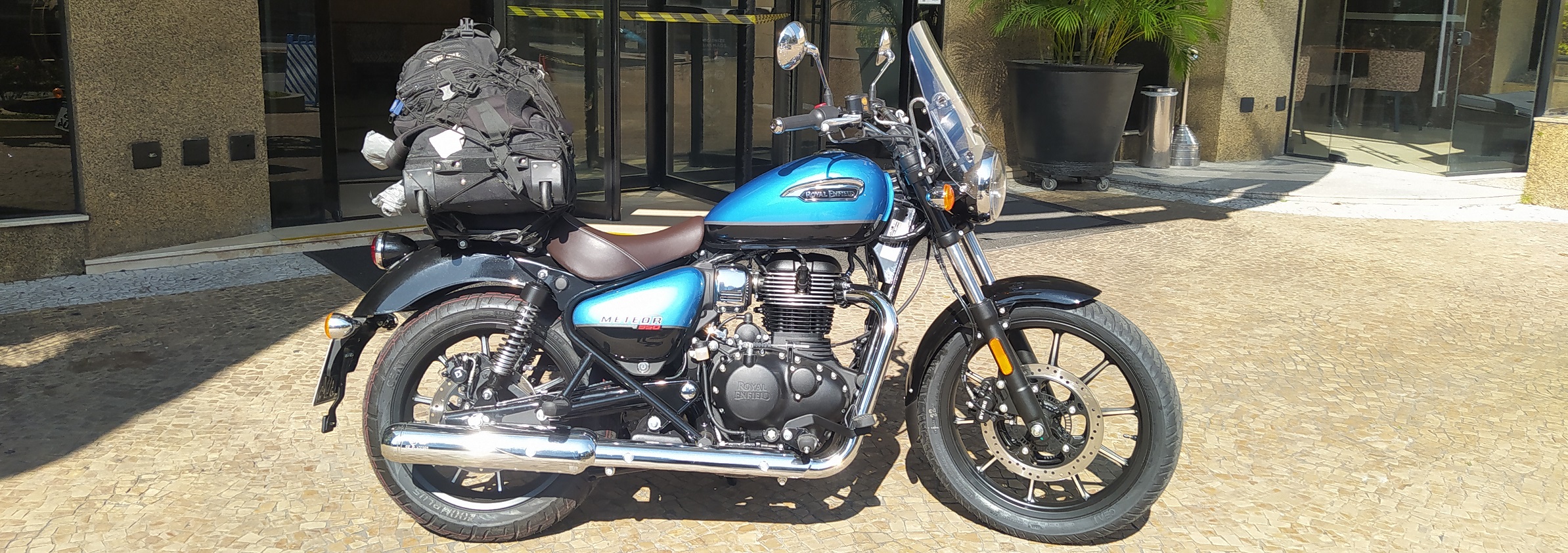 Exclusivo: a primeira viagem-teste da Meteor 350!