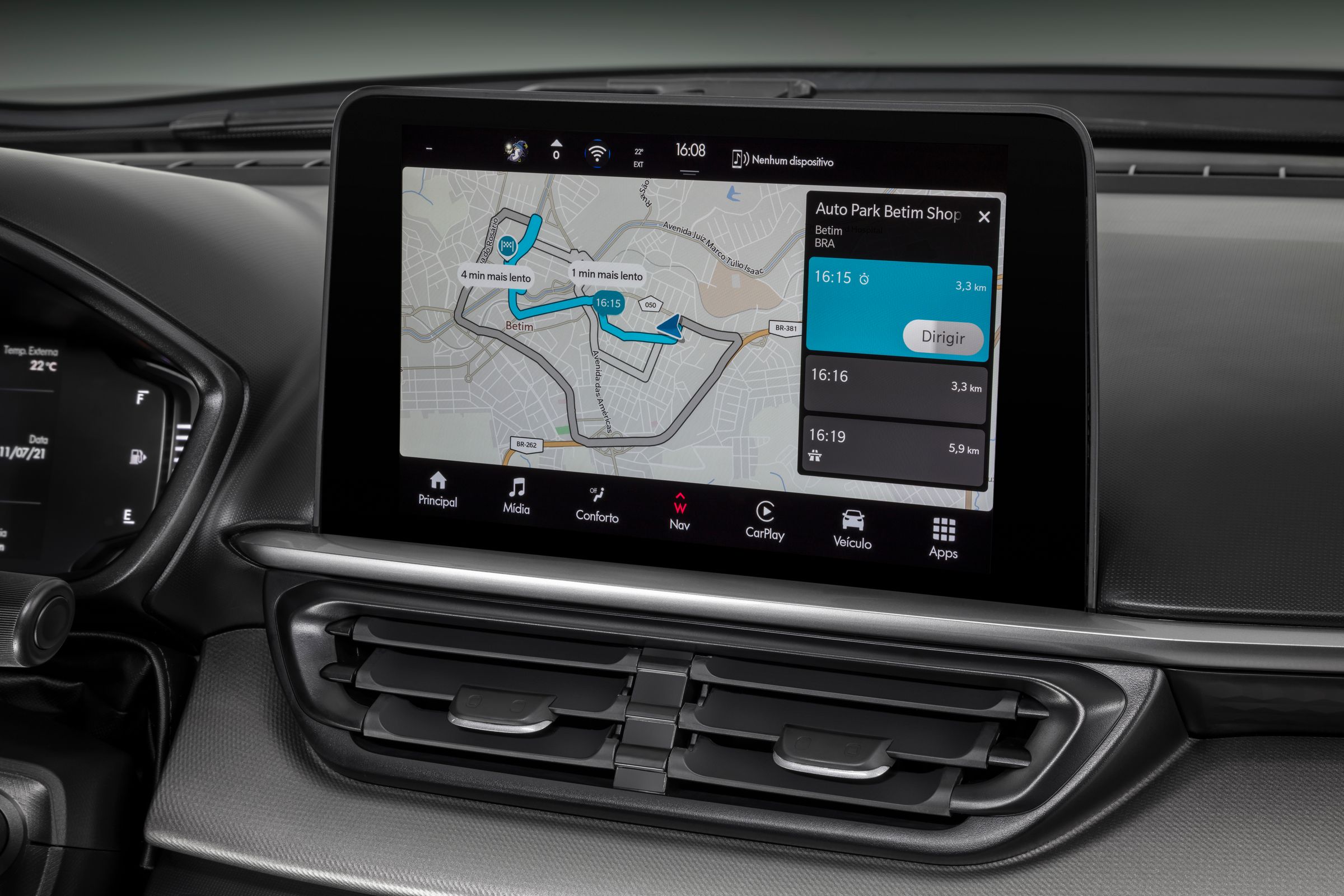 Fiat Pulse terá recursos do Google Assistant