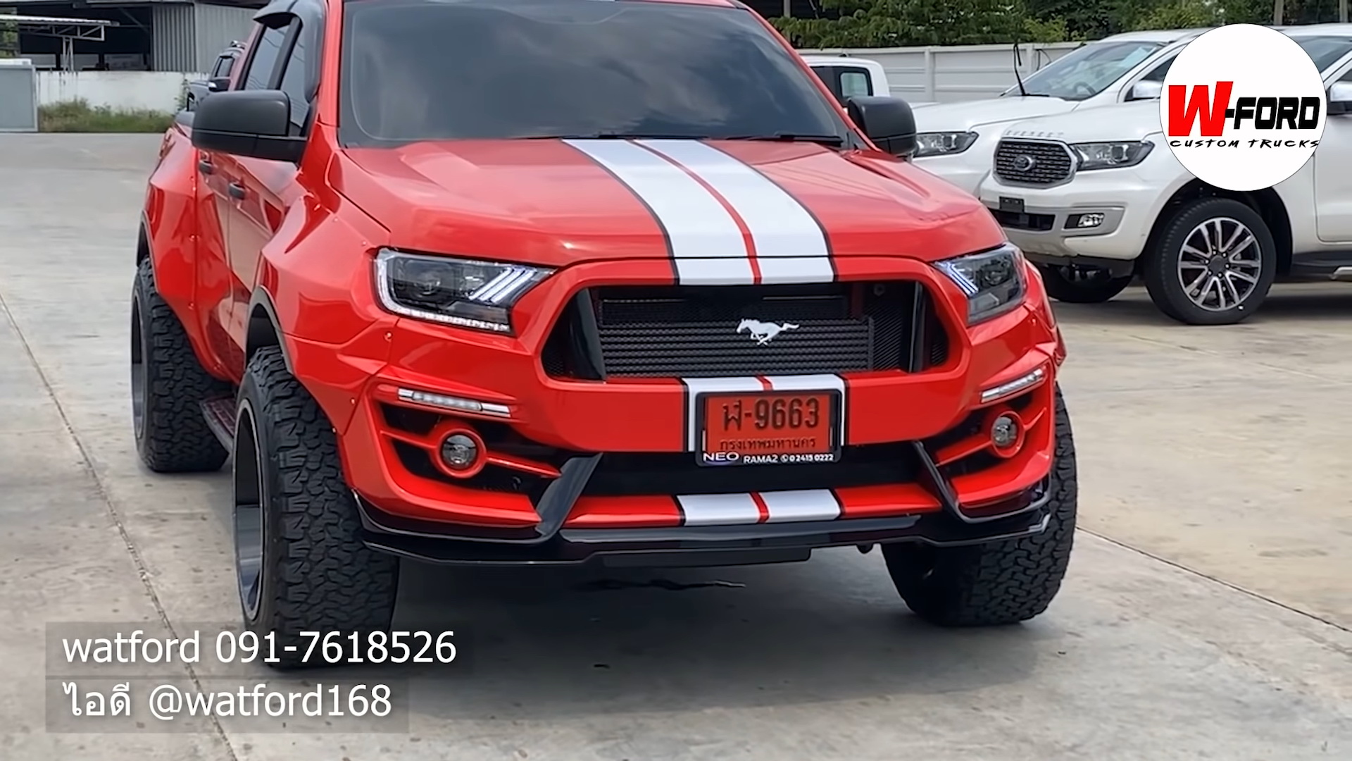 Ford Ranger ganha visual do Mustang na Tailândia