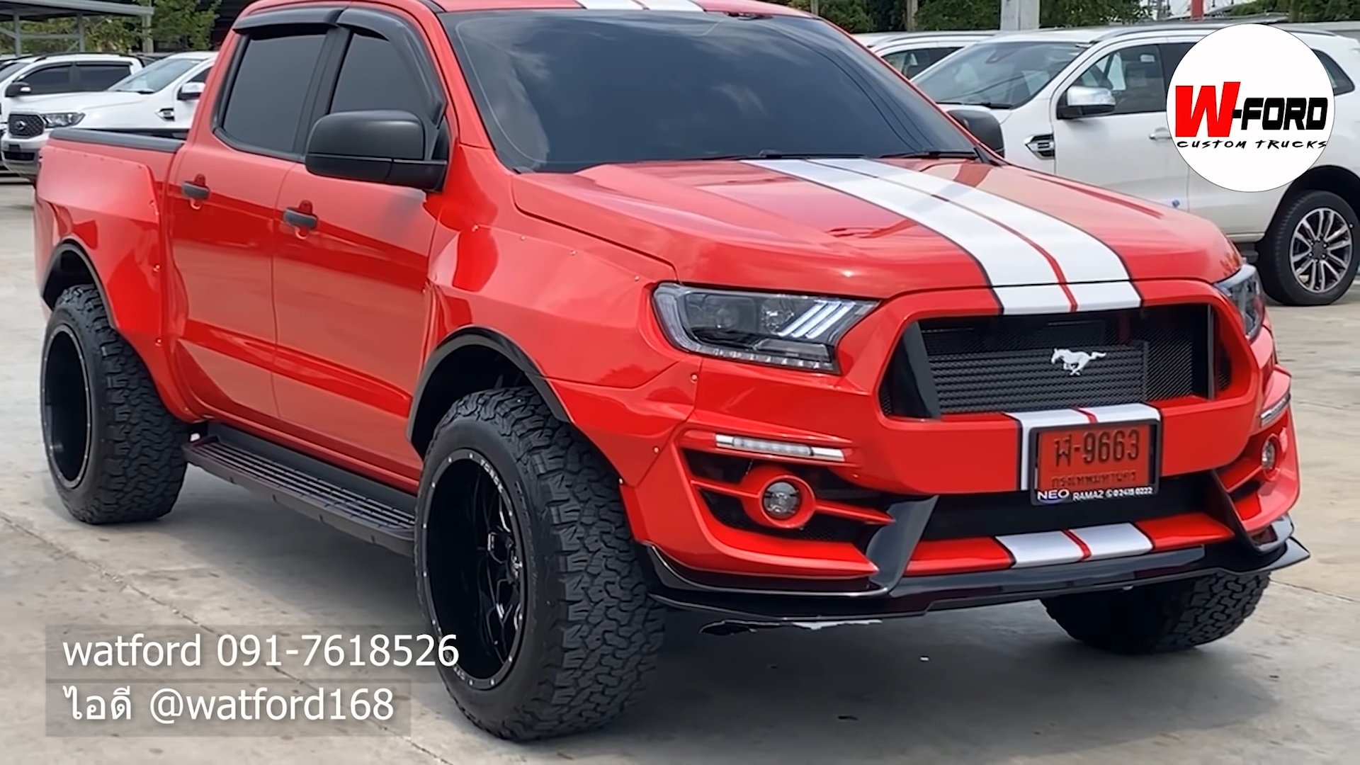 Ford Ranger ganha visual do Mustang na Tailândia