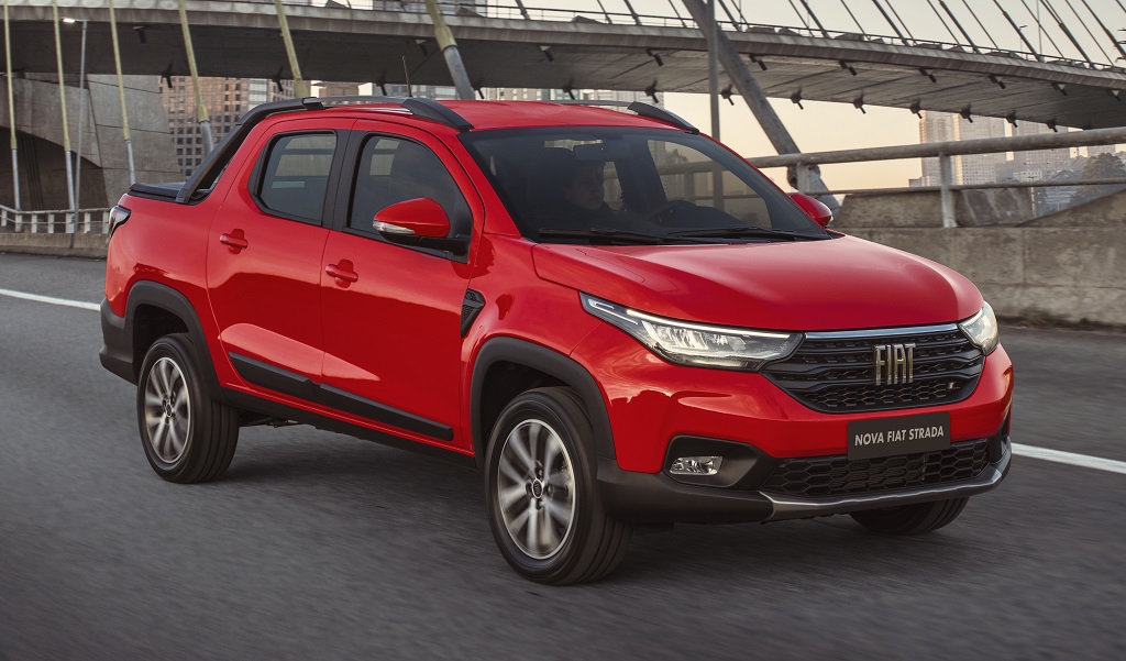 Picape Fiat Strada ganhará motor 1.0 turbo