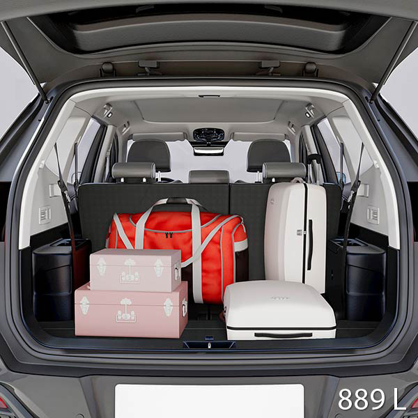 SUVs médios: quais os maiores porta-malas?