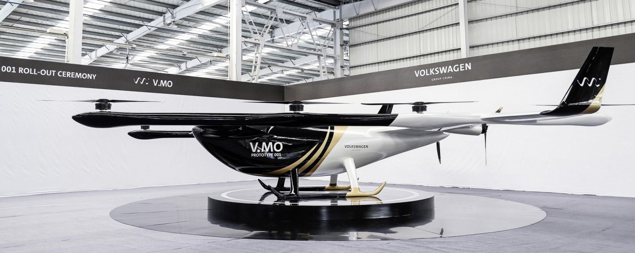 Drone da Volks quer levar 4 pessoas por até 200 km