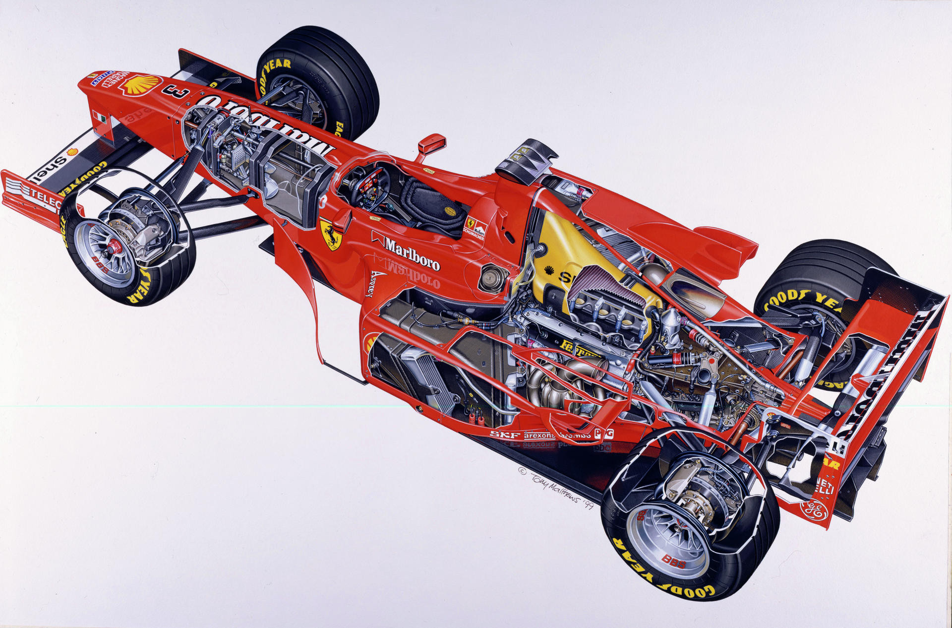 Ferrari F1 de Schumacher é leiloada: R$ 32 milhões