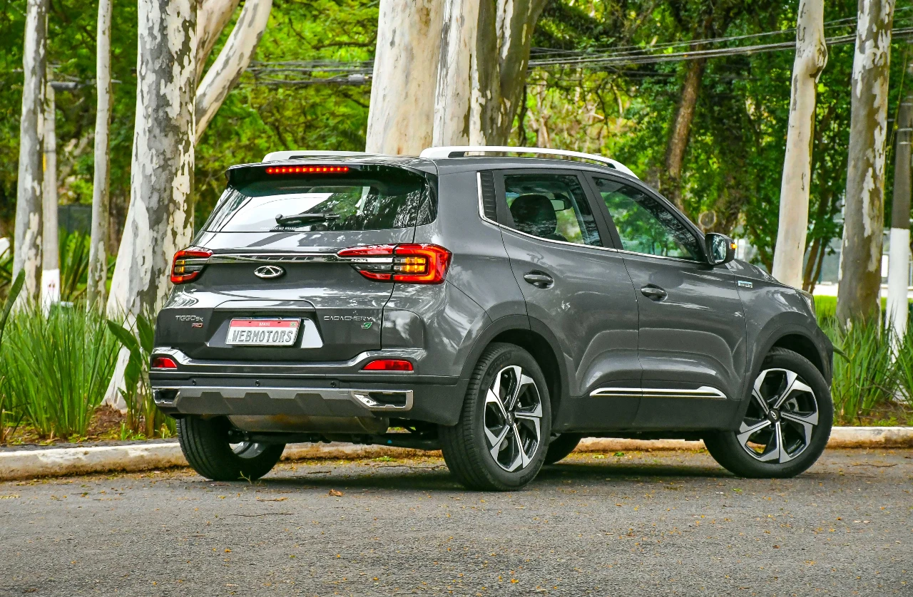 Tiggo 5x Pro Hybrid: híbrido, mas sem beber pouco