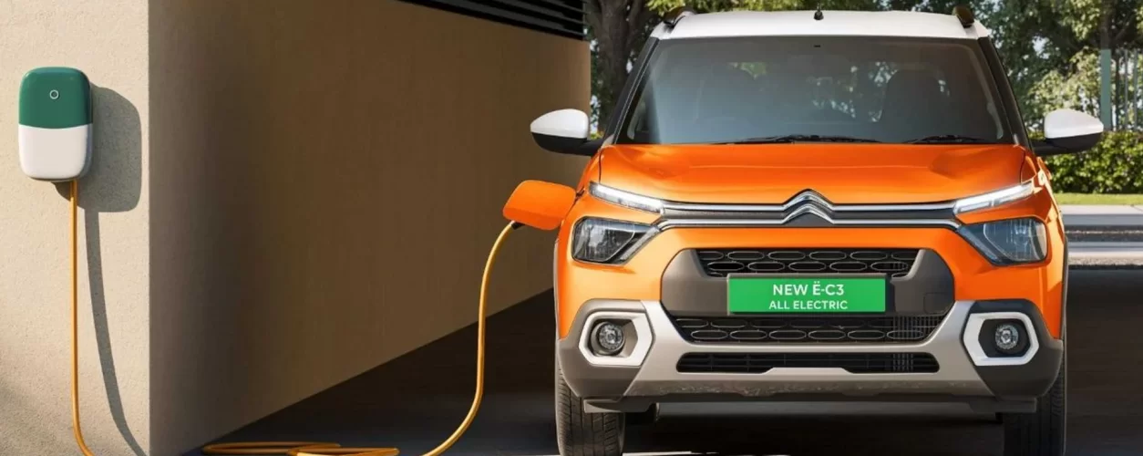Citroën apresenta versão elétrica do C3 na Índia