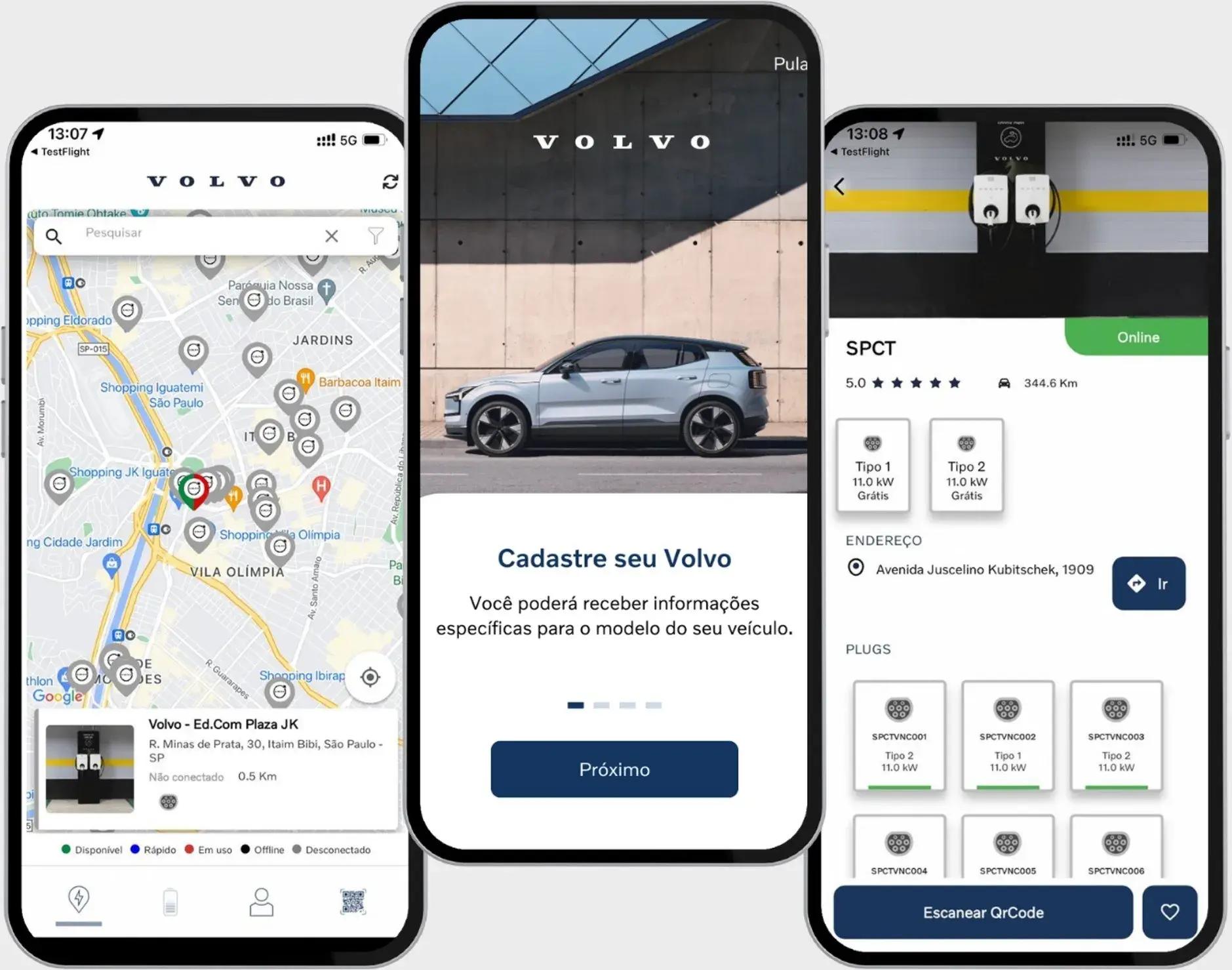 Volvo lança aplicativo para donos de elétricos | Webmotors