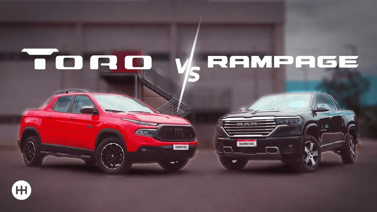 Fiat Toro x Ram Rampage: iguais, parecidas ou totalmente diferentes?