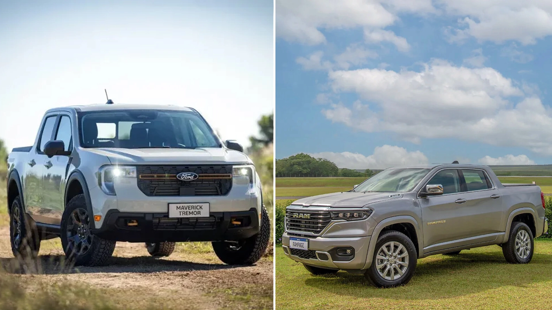 Ford Maverick Tremor x Ram Rampage Big Horn: e aí?